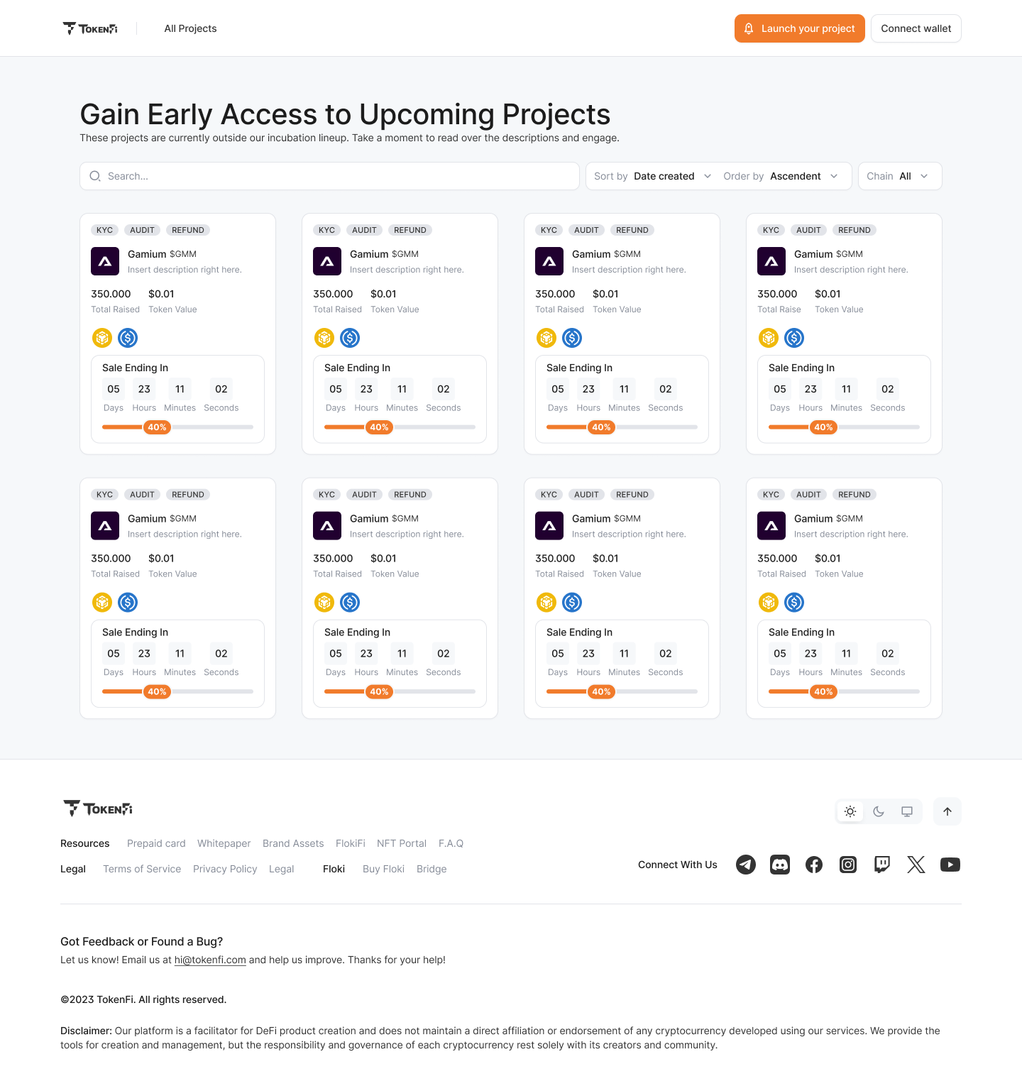 Showcase - Company Tokenization Tutorial